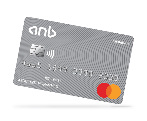 Mastercard Titanium - anb